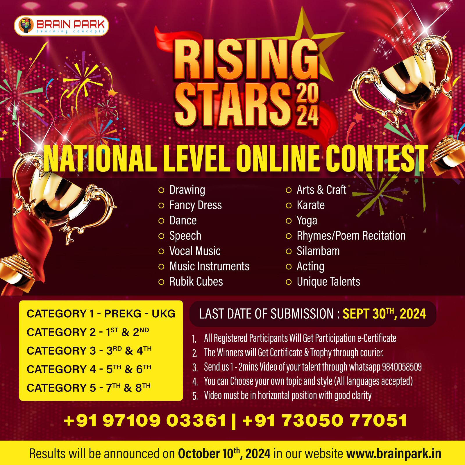 Competitions & Events | Brain Park